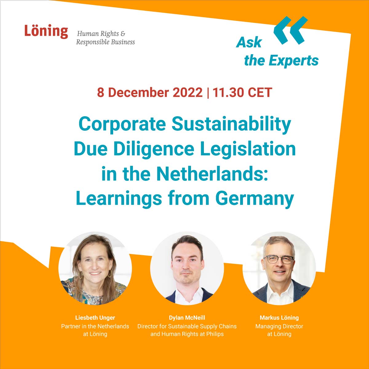 Ask the Experts: Corporate Sustainability Due Diligence Legislation in ...